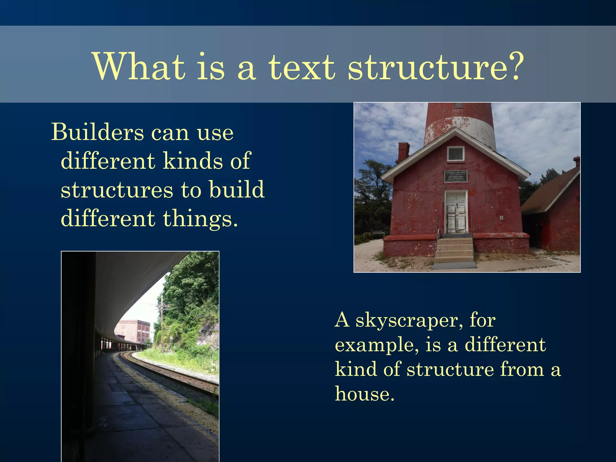Understanding Text Structure | PPT