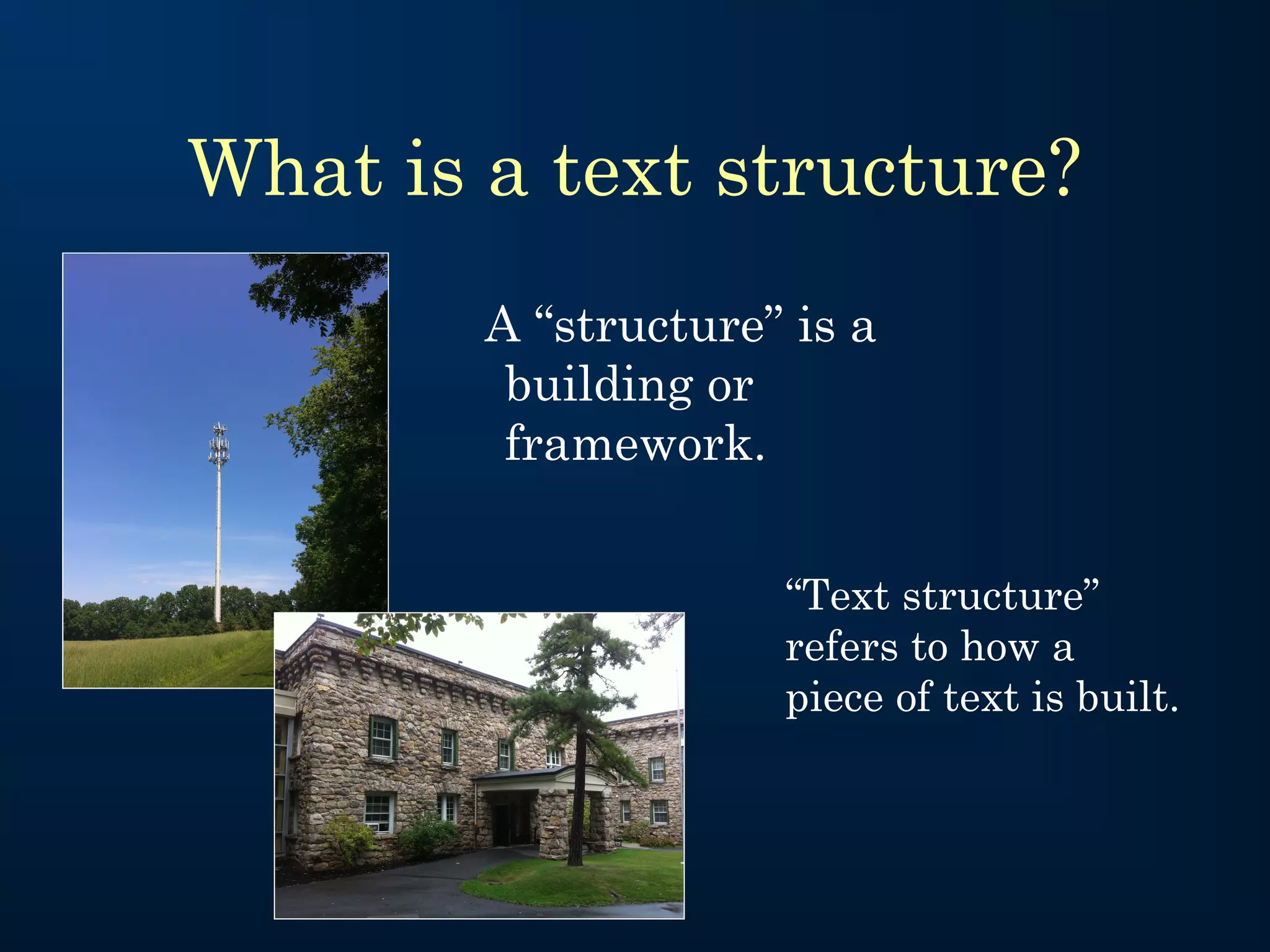 Understanding Text Structure | PPT