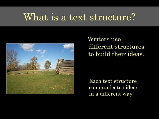 Understanding text structures | PPT