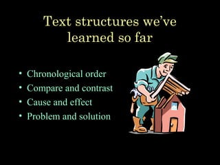 Understanding text structures | PPT