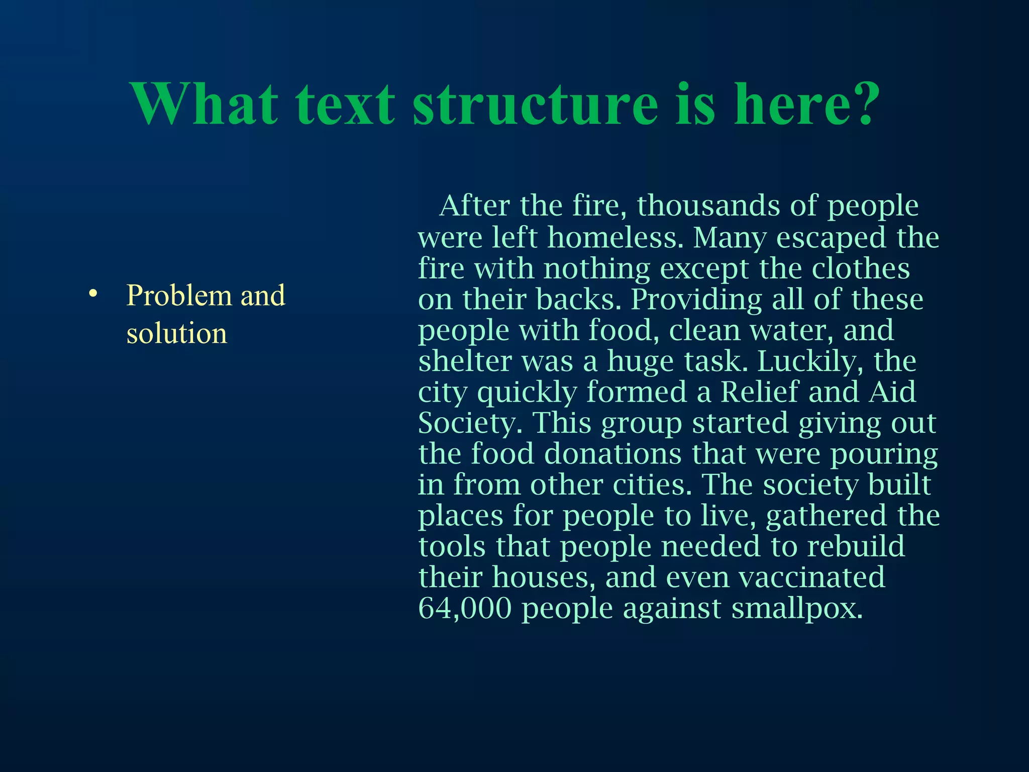 Understanding text structures version 2018 | PPT