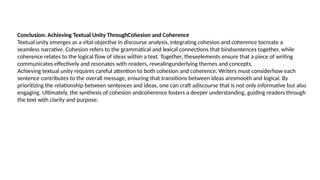Understanding Textual Unity in Discourse Analysis.pptx