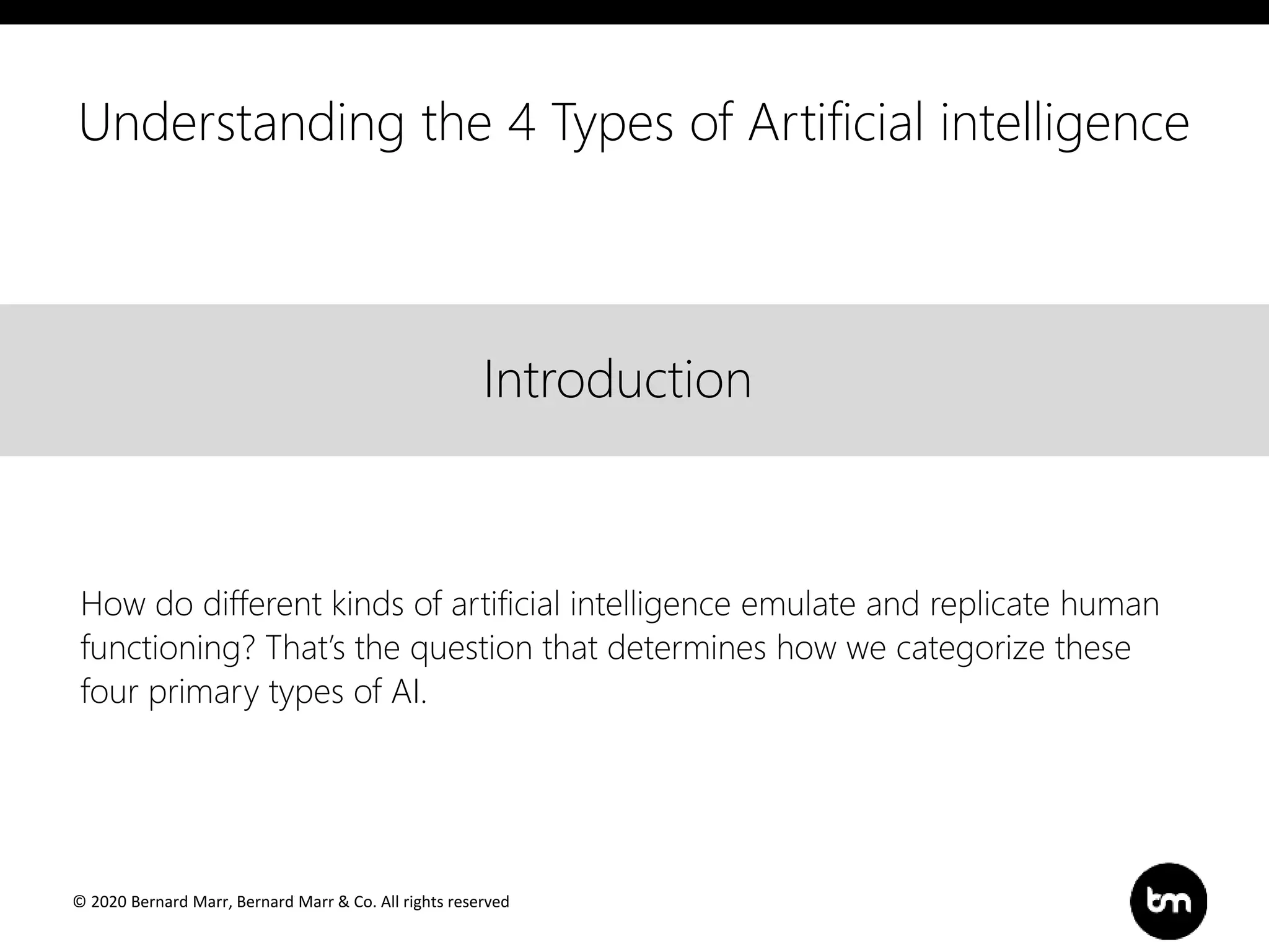 Understanding the 4 Types of Artificial intelligence | PPTX | Internet ...