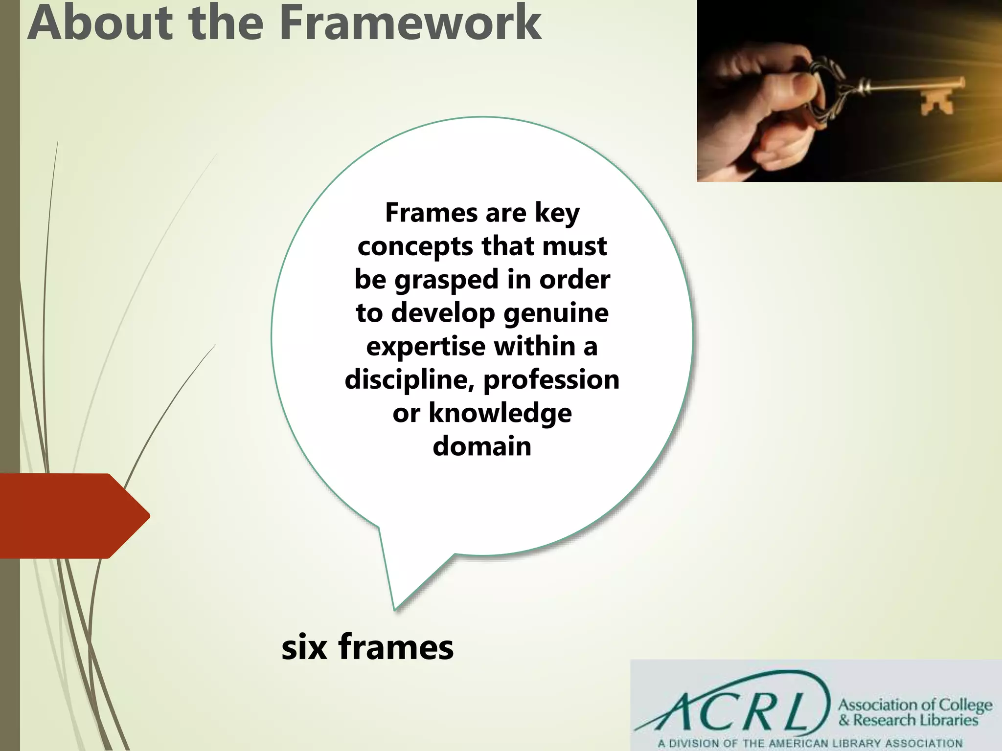 Understanding the ACRL Framework for Information Literacy: Applying the ...