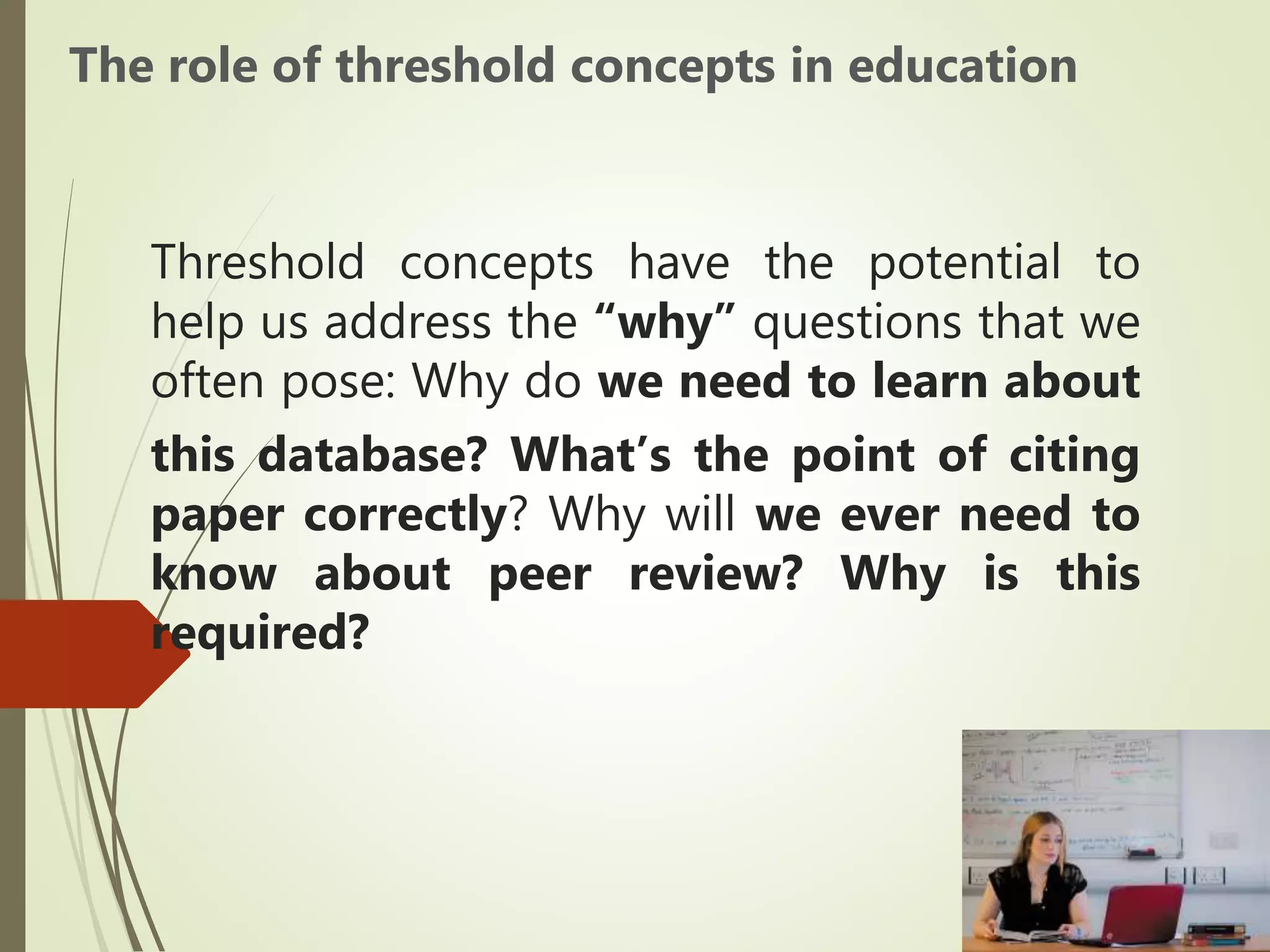 Understanding the ACRL Framework for Information Literacy: Applying the ...