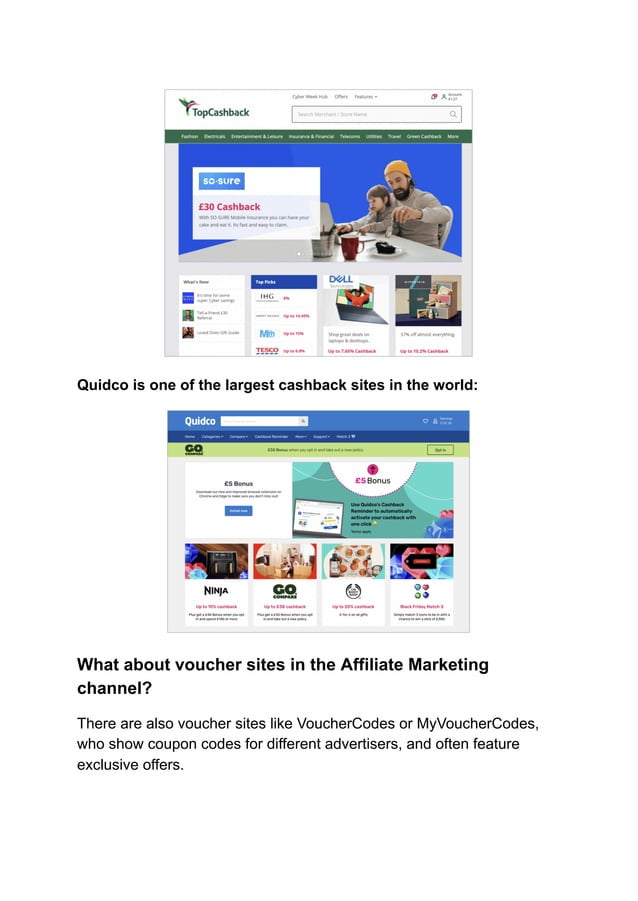 Understanding the Affiliate Marketing Channel; the short guide | PDF