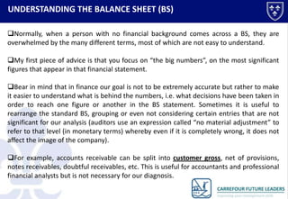 B2 - Understanding the balance sheet | PPTX