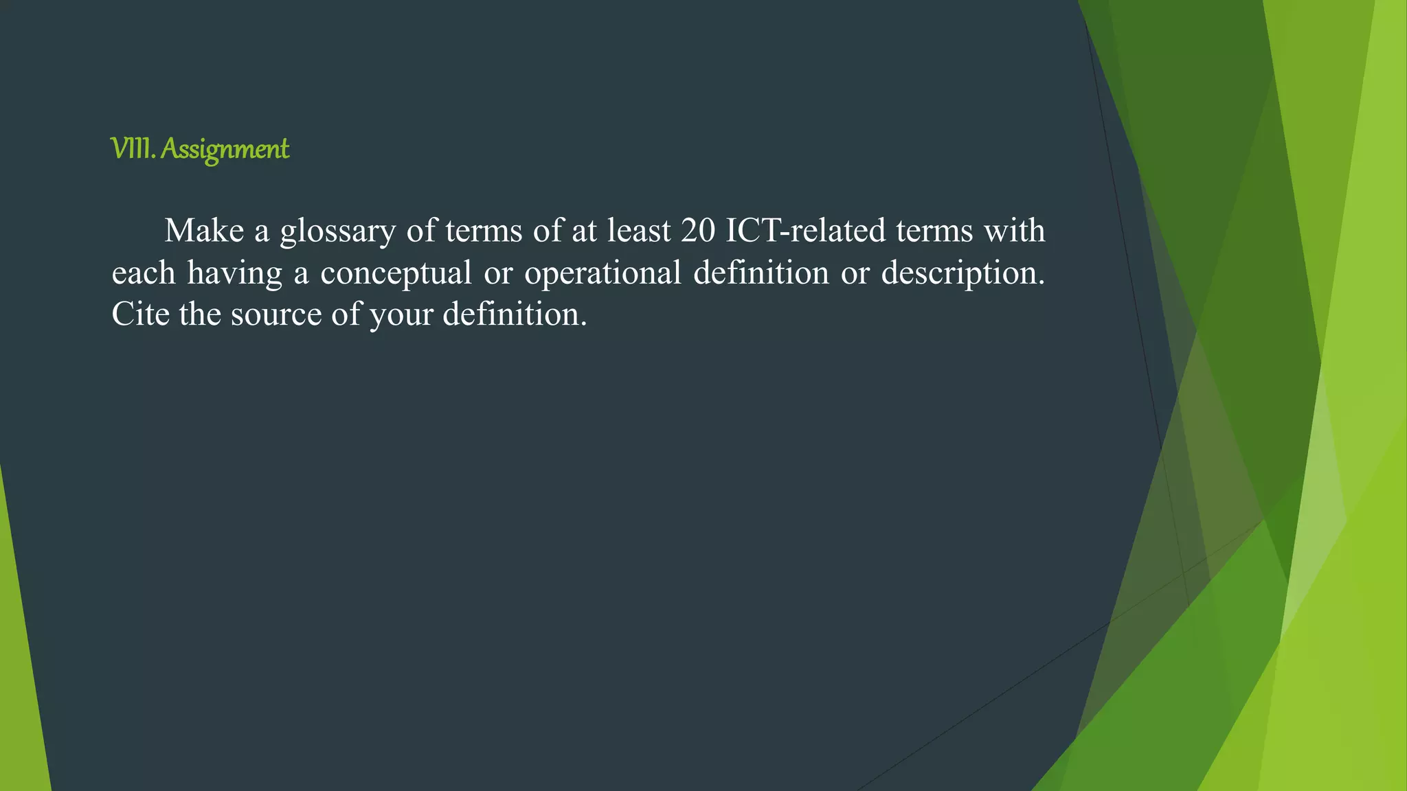 Understanding the basic concepts in ict | PPTX