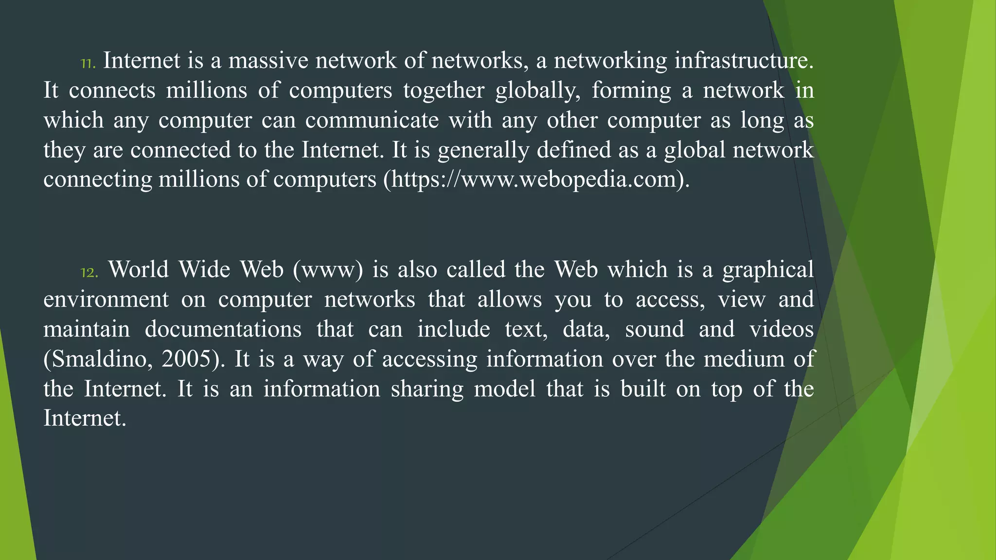 Understanding the basic concepts in ict | PPTX