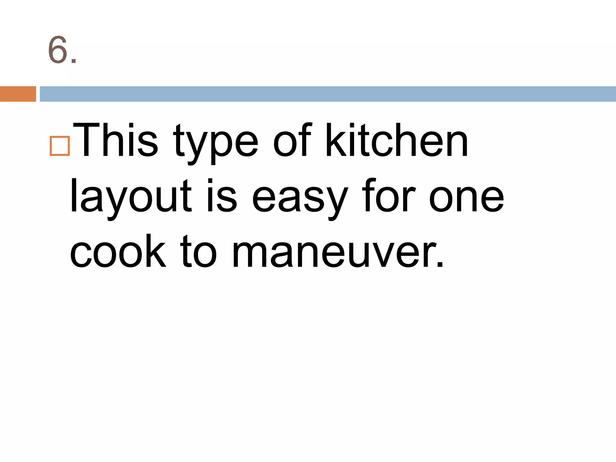 Understanding the basic kitchen layout | PPTX