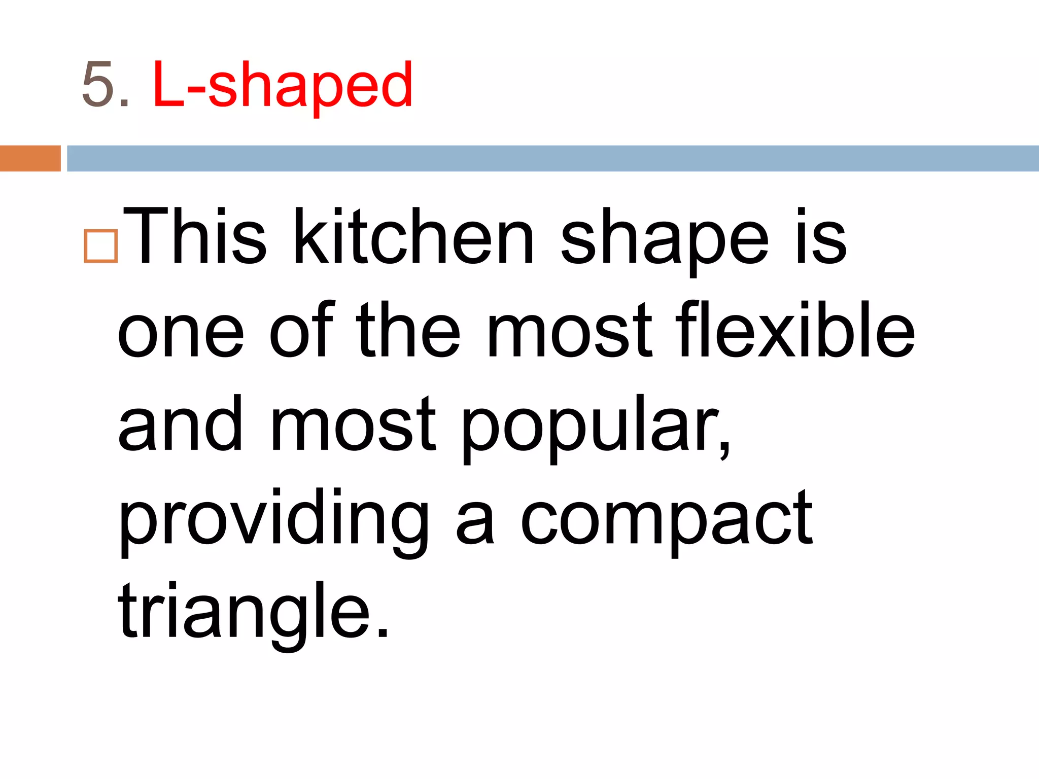 Understanding the basic kitchen layout | PPTX