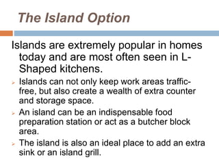Understanding the basic kitchen layout | PPTX