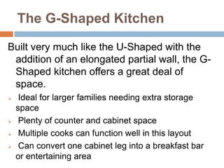 Understanding the basic kitchen layout | PPTX