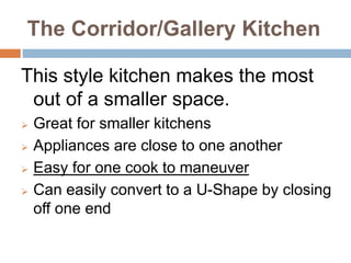 Understanding the basic kitchen layout | PPTX
