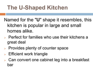 Understanding the basic kitchen layout | PPTX