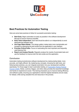 Understanding the Basics of Automation Testing.pdf