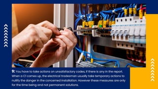 Understanding The Basics of EICR Testing Report and Its Codes | PPTX