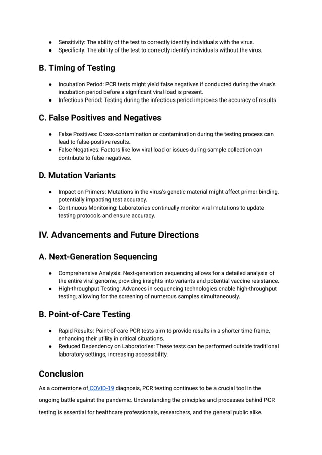 Understanding the Basics of PCR COVID Testing_ Principles and Process ...