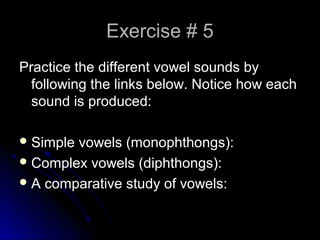 Understandingthebasicsofpronunciation | PPT