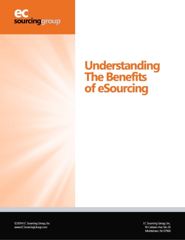 Understanding the Benefits of eSourcing