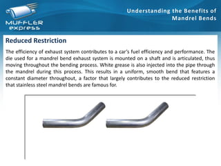Understanding the Benefits of Mandrel Bends | PDF | Auto Parts | Automotive