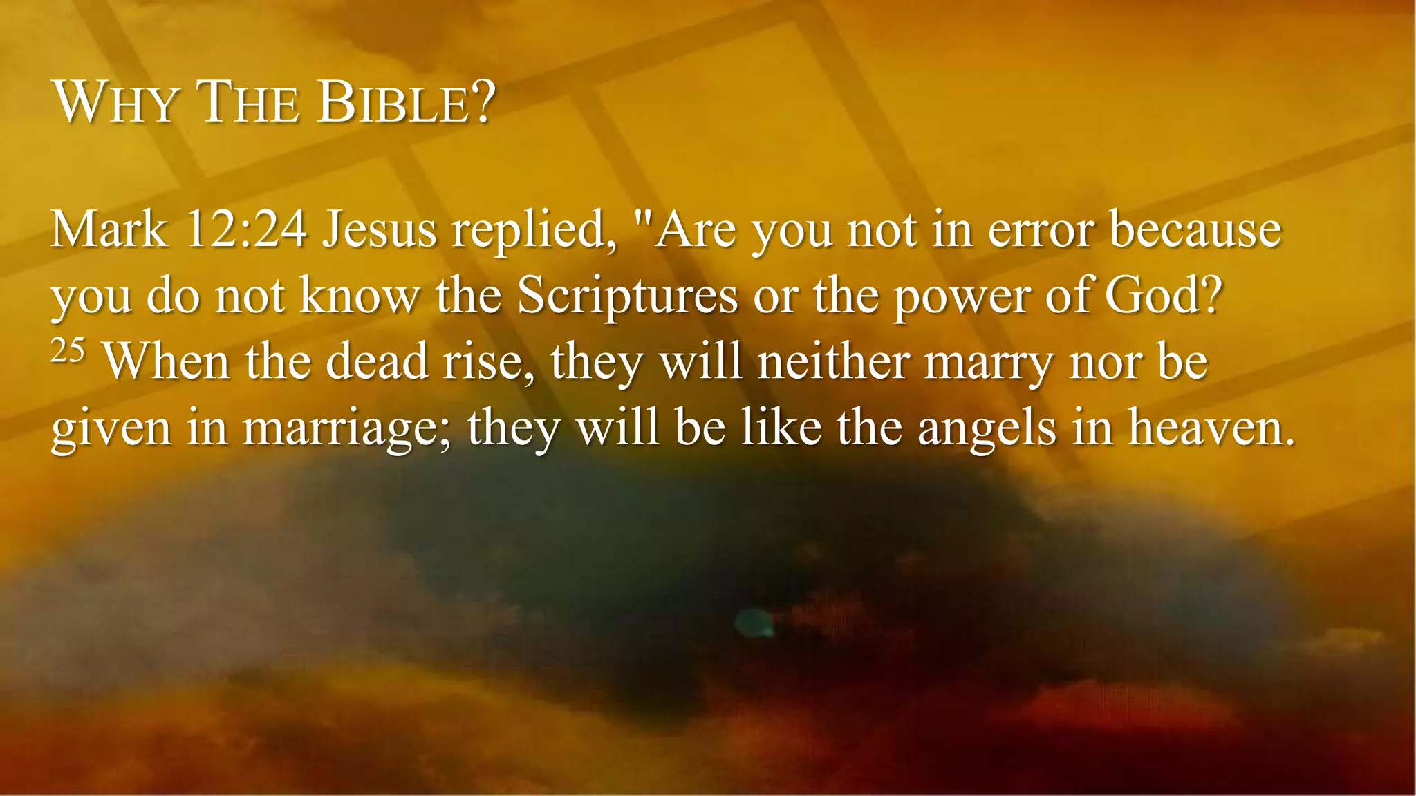Understanding the bible | PPTX