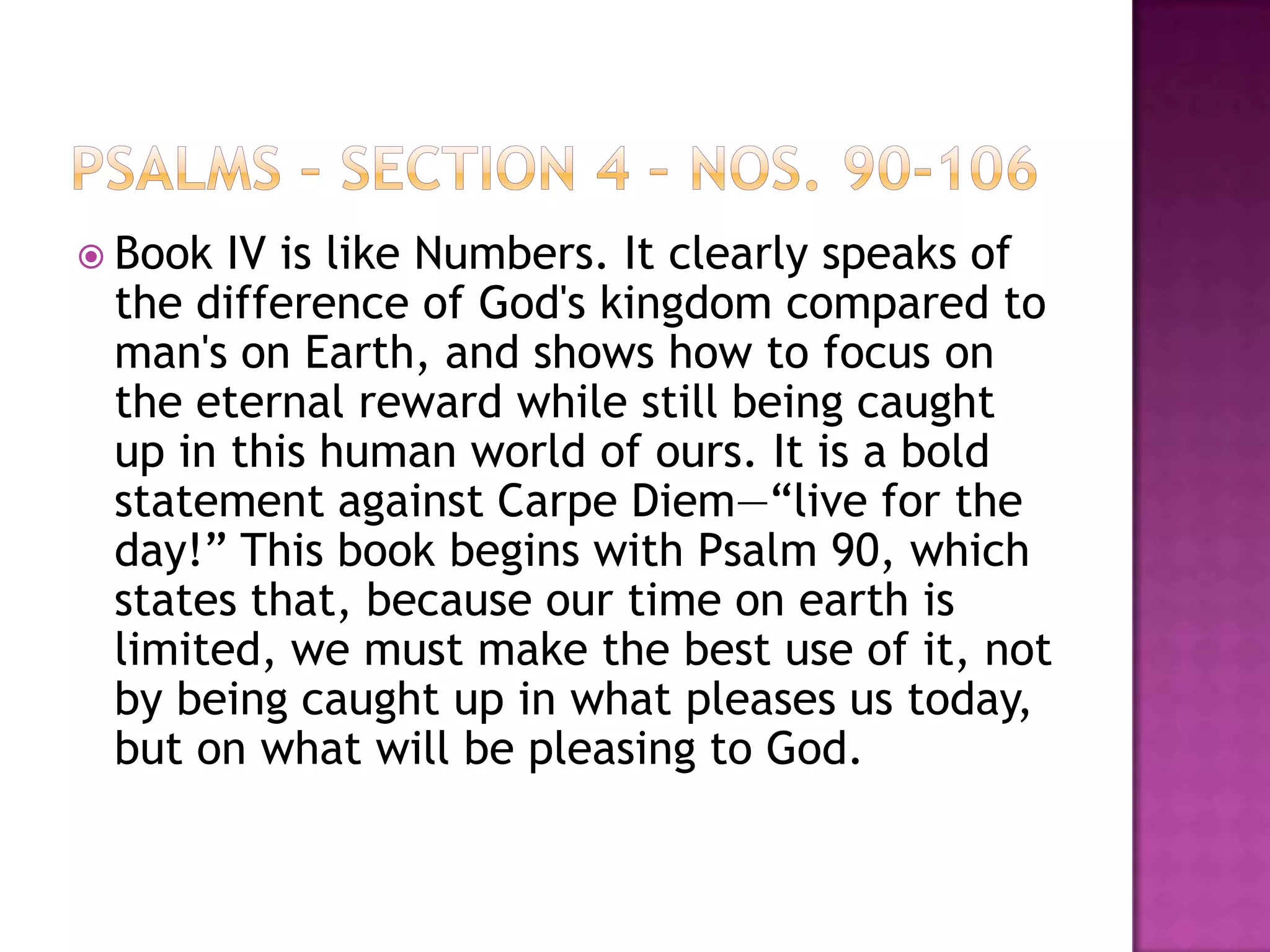 Understanding The Bible Part Five Psalms, Isaiah, Tobit, Judith, and ...