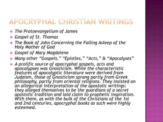 Understanding The Bible Part Two The Apocrypha | PPTX