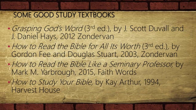 Understanding the bible session 1 | PPTX | Christianity | Religion ...