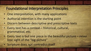 Understanding the bible session 4 | PPT