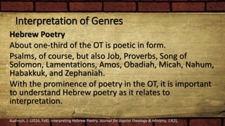 Understanding the bible session 5 | PPT