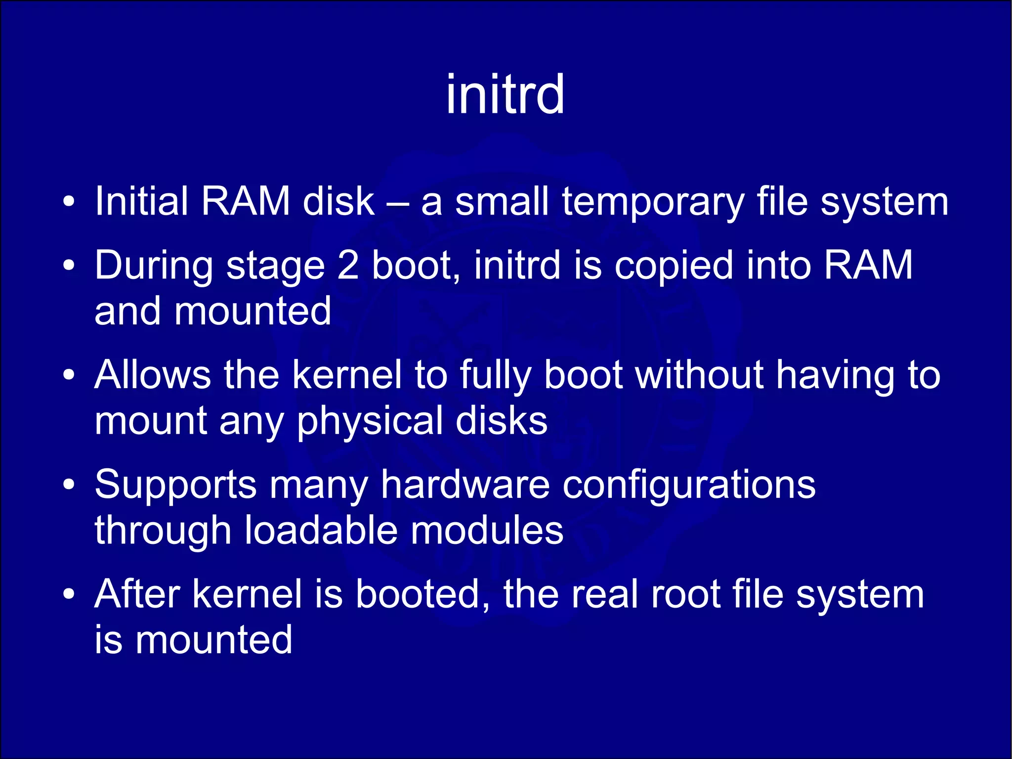 Understanding The Boot Process | PDF