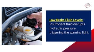 Understanding the Brake System Warning in a MINI Cooper Causes and What ...