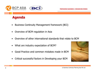 Understanding The Business Continuity Management Expectations And Good ...