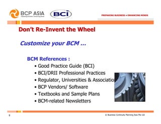 Understanding The Business Continuity Management Expectations And Good ...