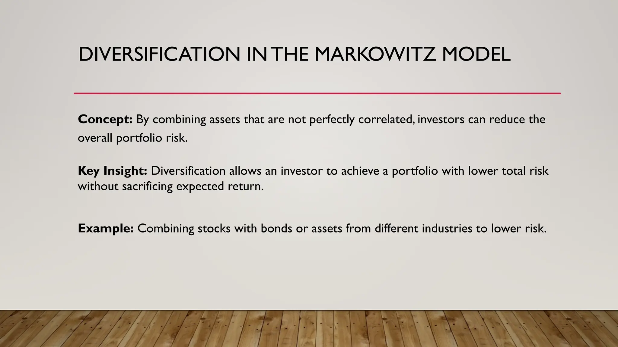 Understanding the CAPM & Markowitz by Rishitha Amity .pptx
