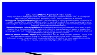 Understanding the CAS Project Concept - A Guide for First-Timers in ...