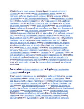 Understanding The Changing Ecosystem Of Mobile App Development With ...