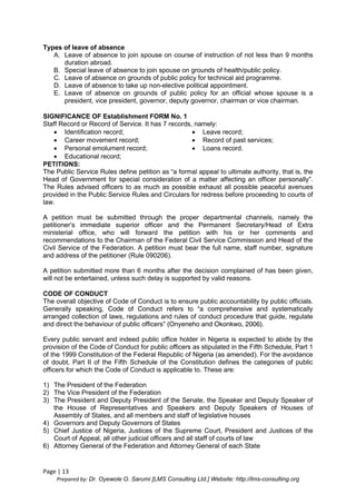 Understanding the civil service rules & its components | PDF