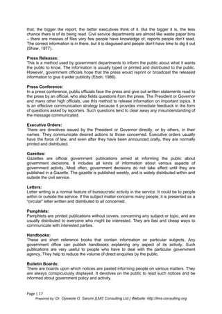 Understanding the civil service rules & its components | PDF