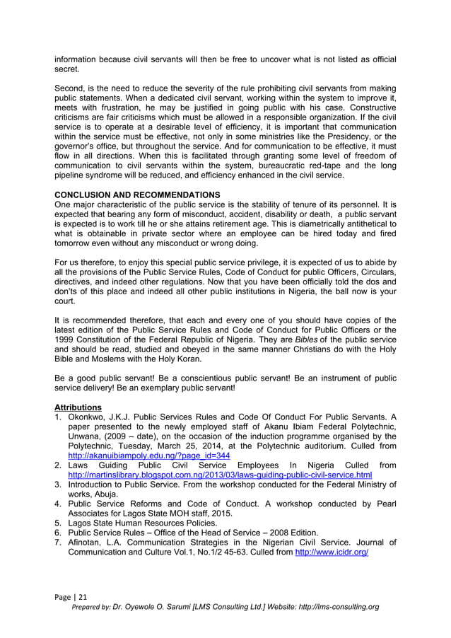 Understanding the civil service rules & its components | PDF