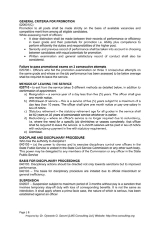 Understanding the civil service rules & its components | PDF