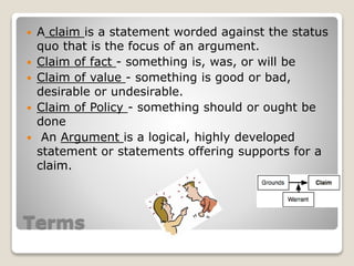 Understanding the claim | PPTX | Law