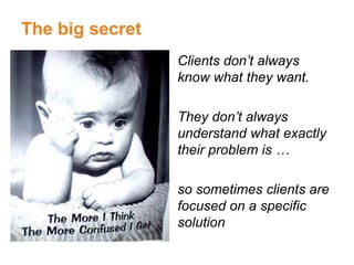 Understanding the client's perspective | PPT