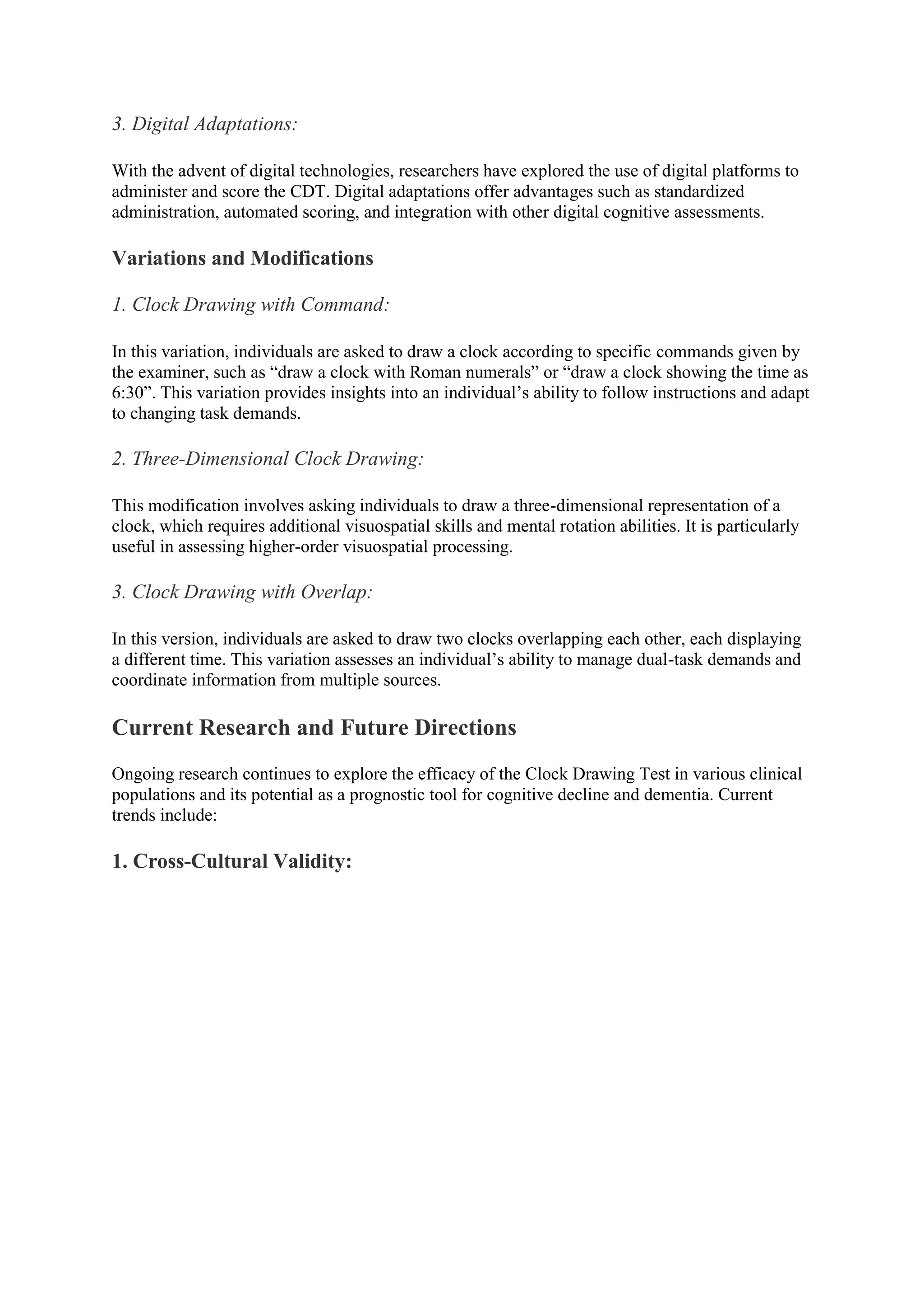 Understanding the Clock Drawing Test: A Comprehensive Guide | The ...