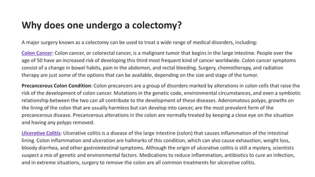 Understanding The Colectomy Procedurepdf