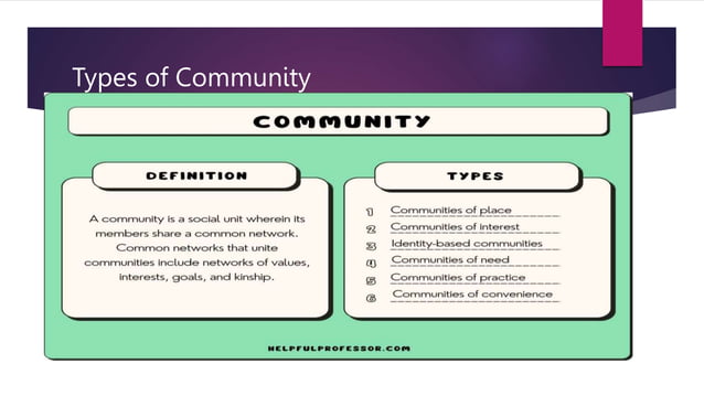 Understanding the Types of Community.pptx