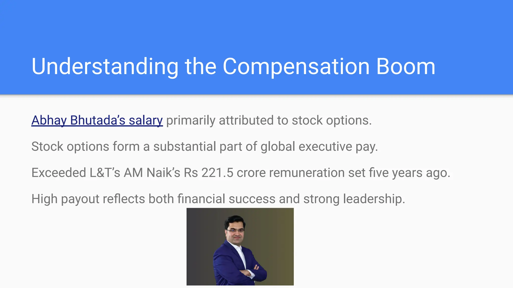 Understanding the Compensation Boom in India's Corporate Landscape | PPT