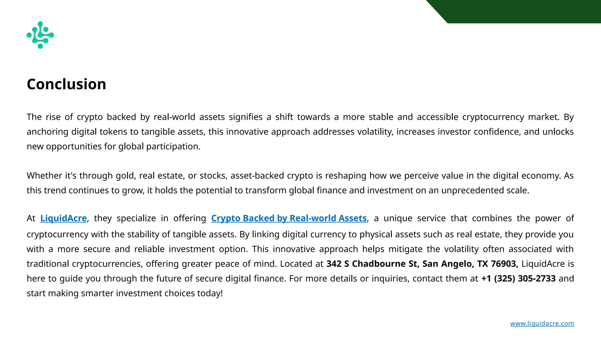 Understanding the Concept of Cryptocurrency Backed by Real-world Assets ...