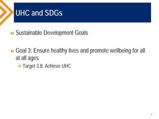 Understanding the concept of Universal Health Coverage | PDF